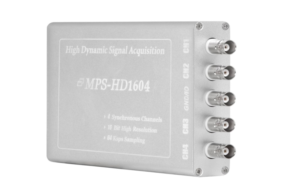 MPS-HD1604四通道16位高动态范围采集卡-数据采集卡-北京启创莫非电子科技有限公司