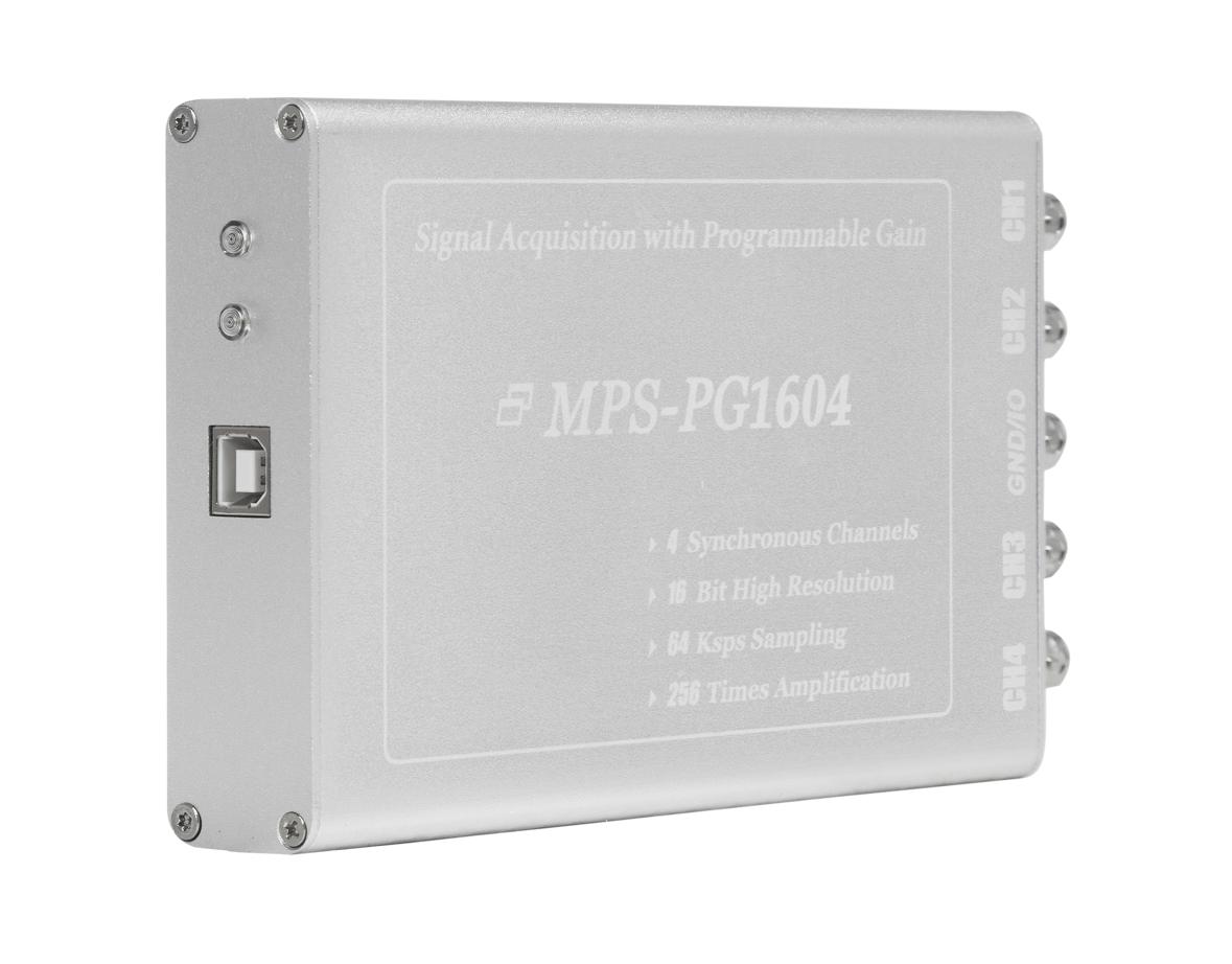 MPS-PG1604四通道16位可编程增益采集卡-数据采集卡-北京启创莫非电子科技有限公司