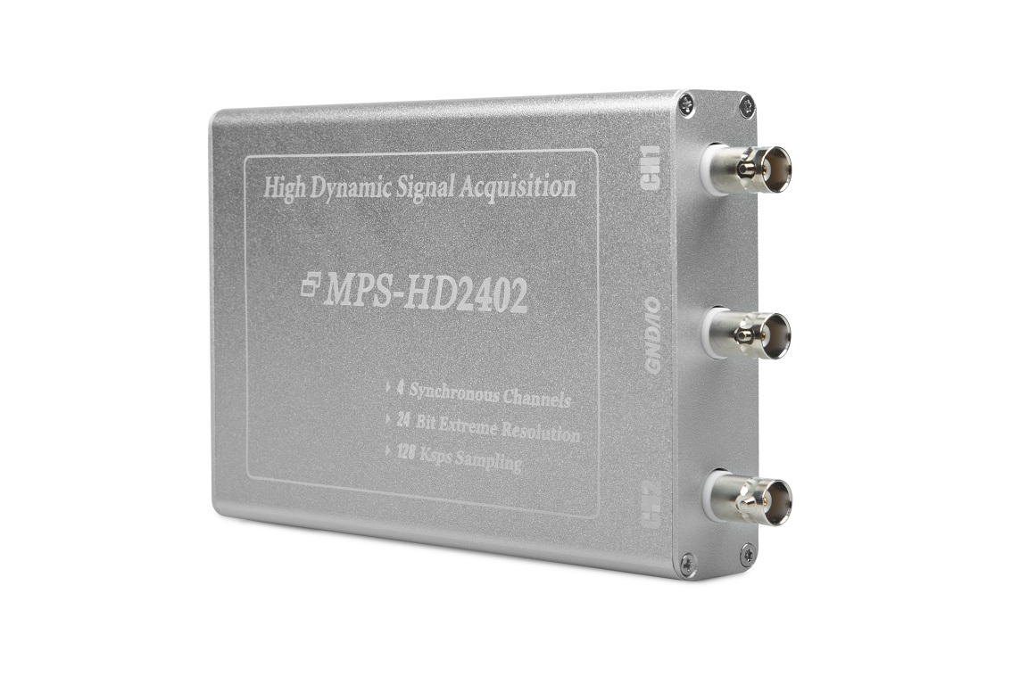 MPS-HD2402二通道24位高动态范围采集卡-数据采集卡-北京启创莫非电子科技有限公司